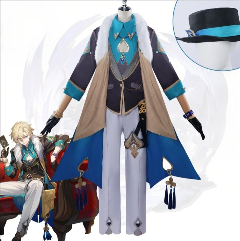 Sampo Cosplay Costume – Honkai Star Rail Outfit | Full Set with ...