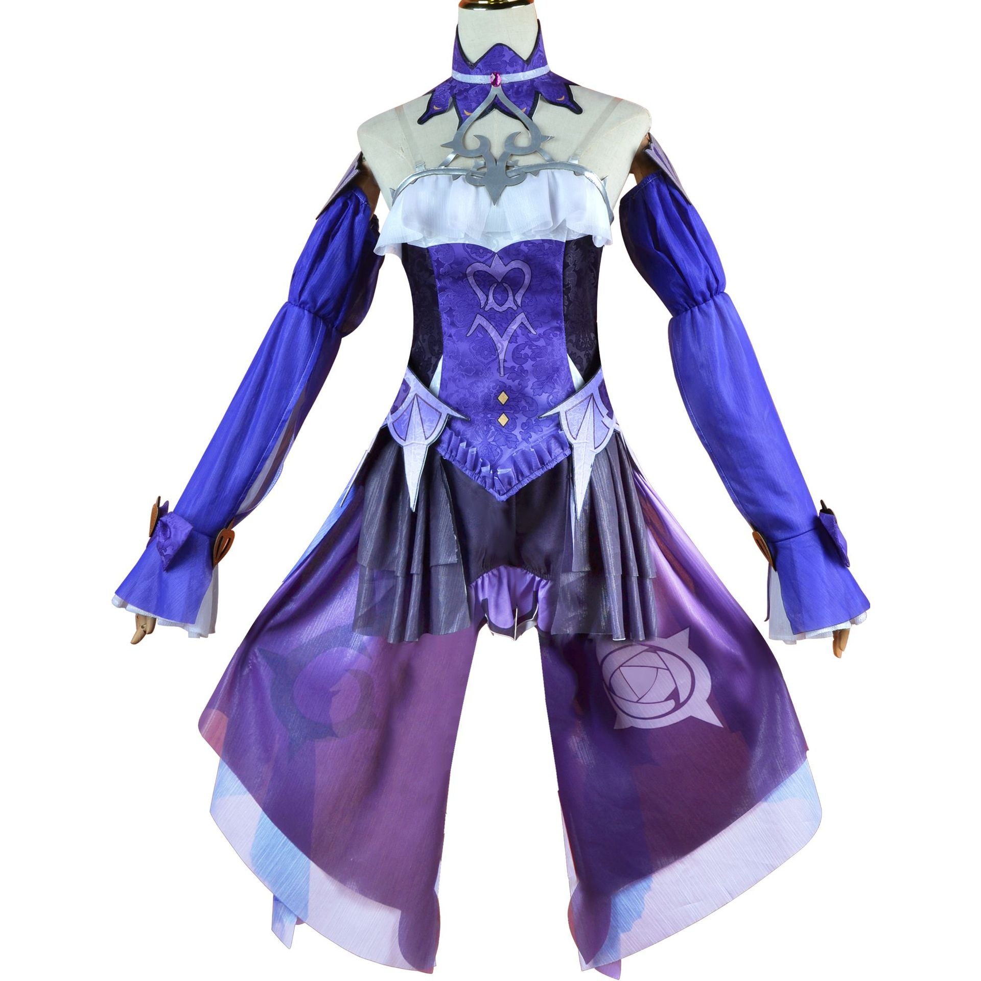 Genshin Impact Fischl Cosplay Costume | Night Raven Princess Skin ...