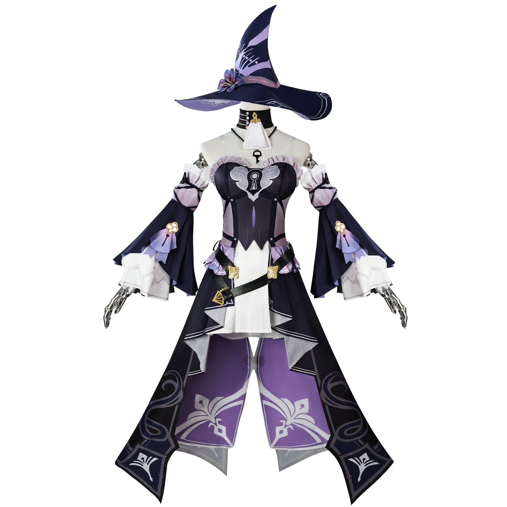 Black Tower Cosplay Costume Set | Honkai Star Rail | Full Accessories ...