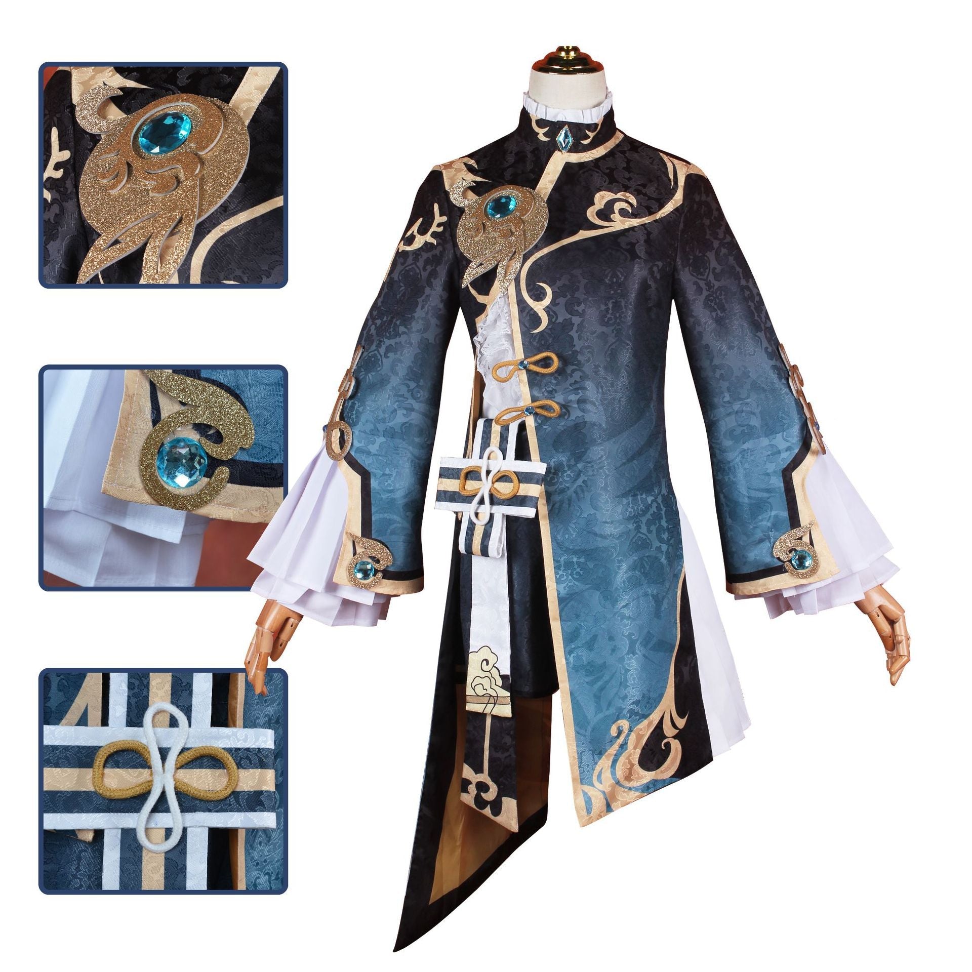 Xingqiu Cosplay Costume – Genshin Impact Outfit | Elegant & Detailed ...